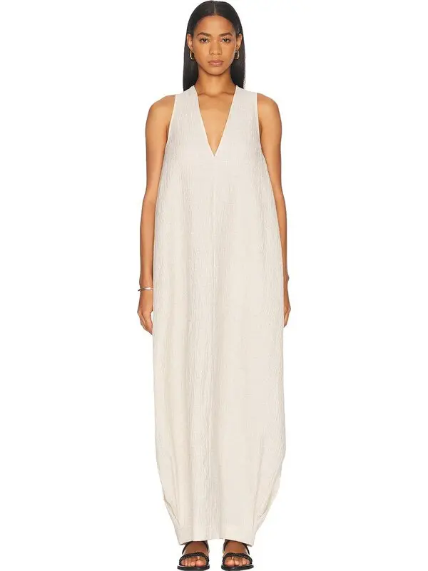Tove Eladia Maxi Dress - Stone