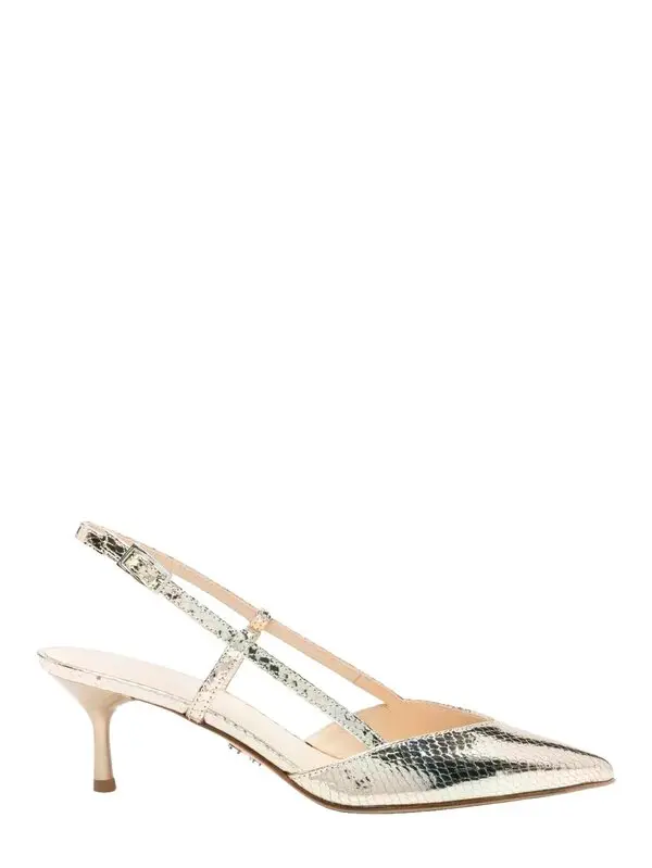 SERGIO LEVANTESI 60mm Chantal Pumps - Gold