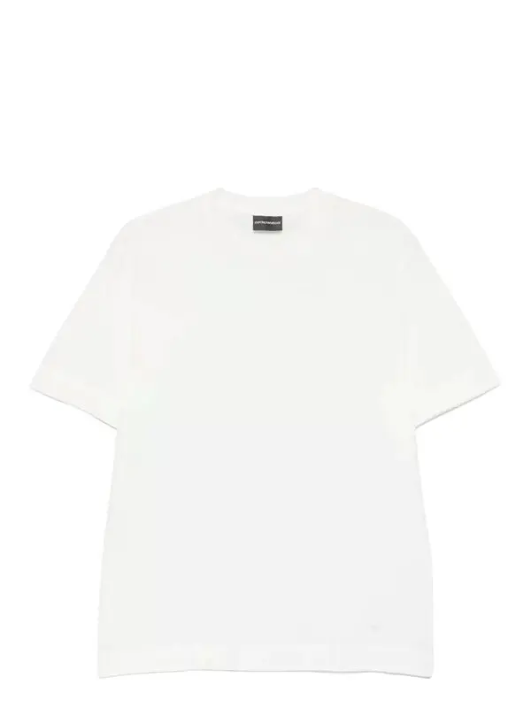 Emporio Armani Textured T-shirt - White