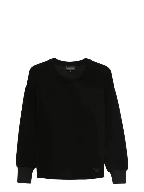 Emporio Armani Scuba Sweatshirt - Black