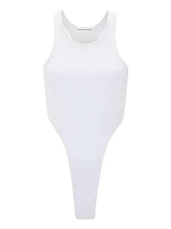Victoria Beckham High-leg Bodysuit - White