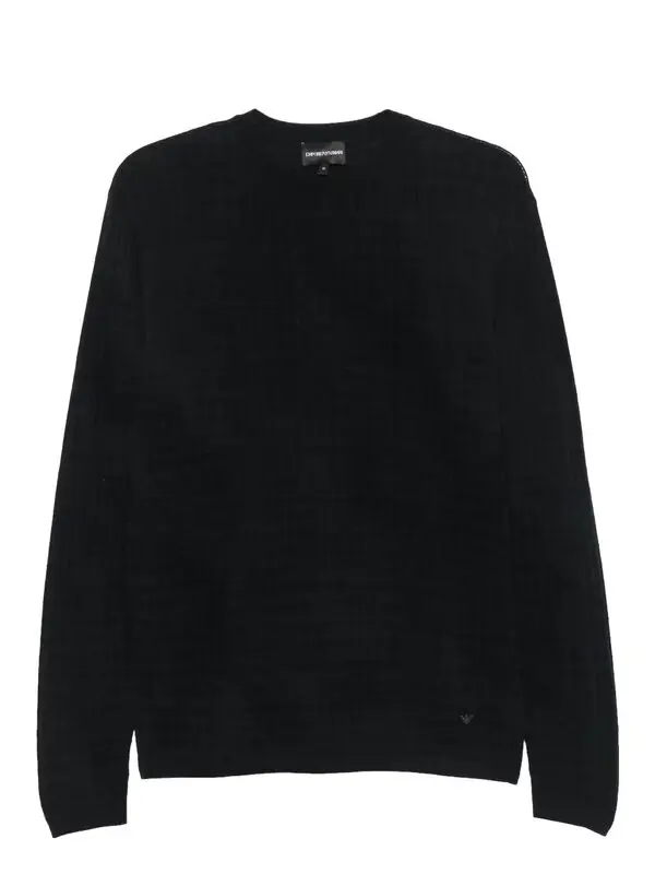 Emporio Armani Wool Sweater - Blue