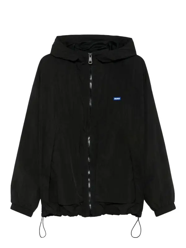 Hugo Hooded Jacket - Black