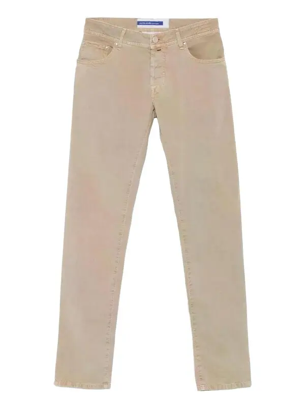 Jacob Cohen Nick Slim Trousers - Neutrals