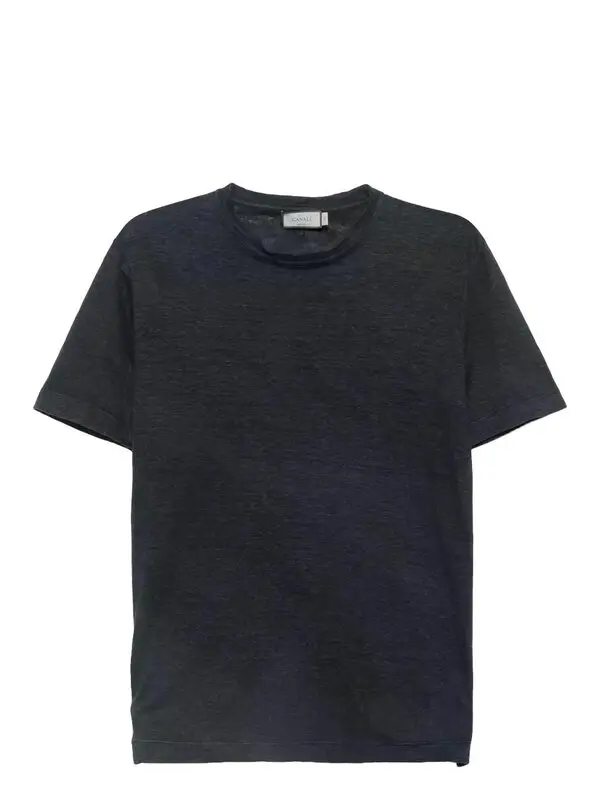 Canali Linen T-shirt - Blue