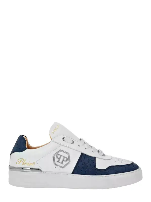 Philipp Plein Logo-plaque Sneakers - White
