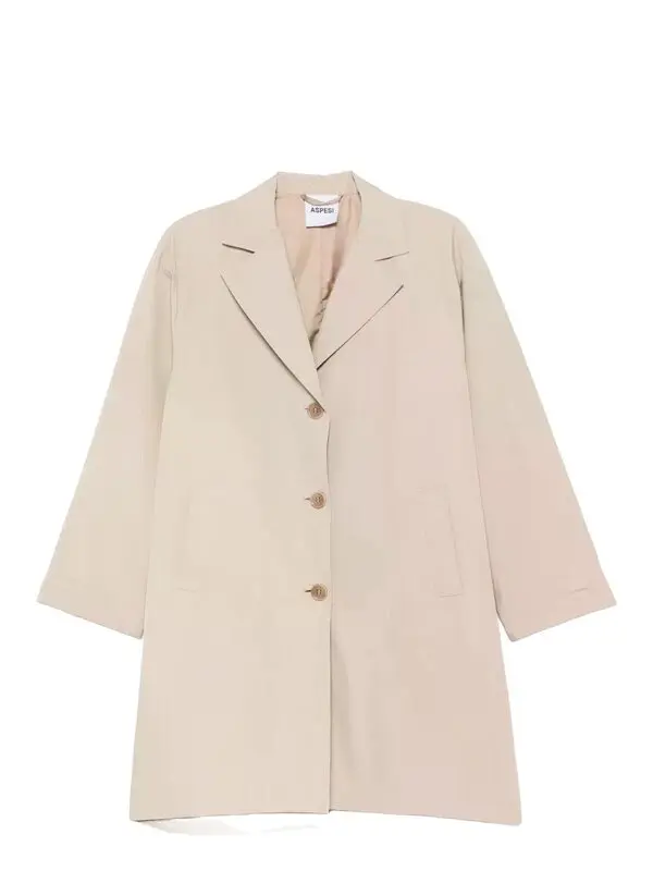 Aspesi Kaiah Coat - Neutrals