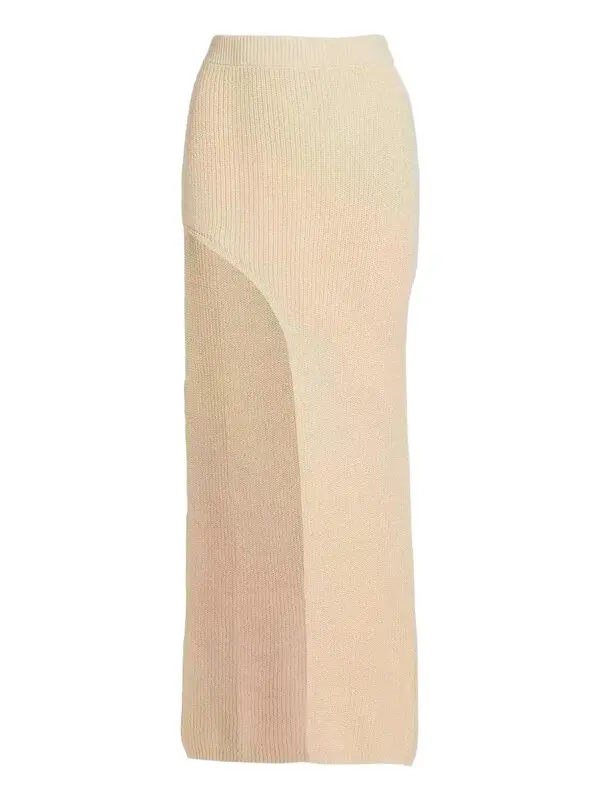 AYA MUSE Asymmetric Skirt - Neutrals