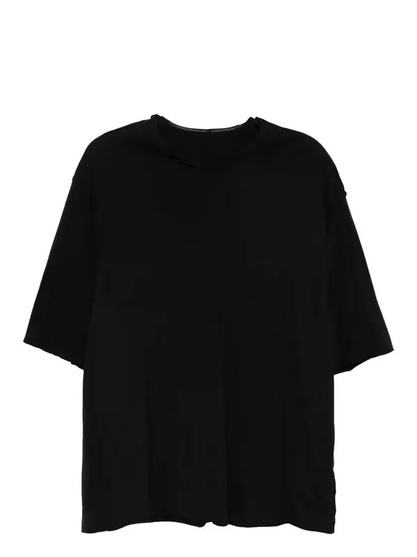 Attachment Layered T-shirt - Black