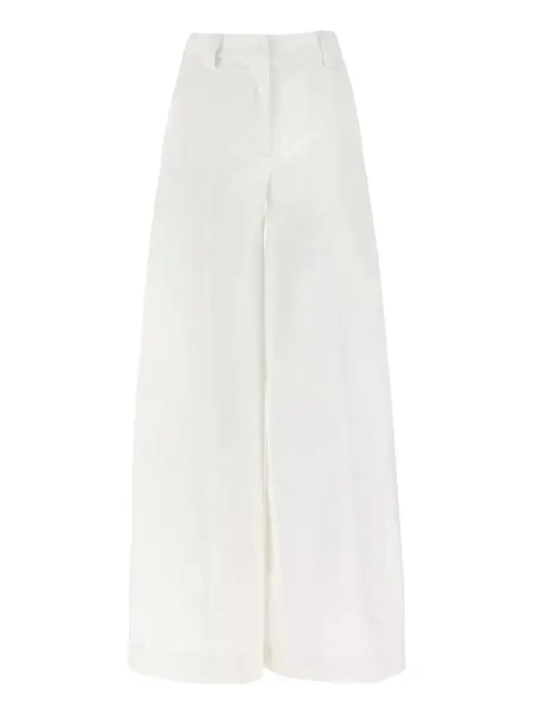THELATEST Wide-leg Trousers - White