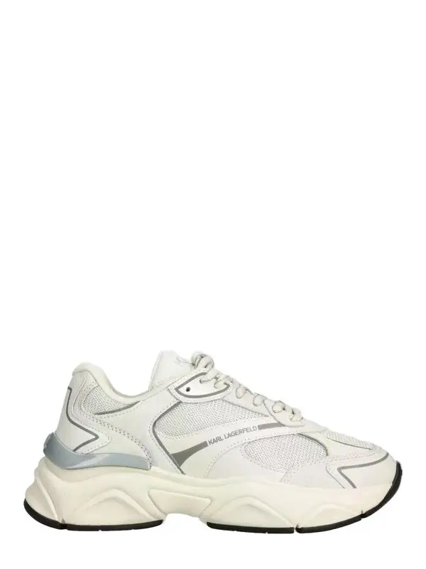 Karl Lagerfeld Leather Sneakers - White