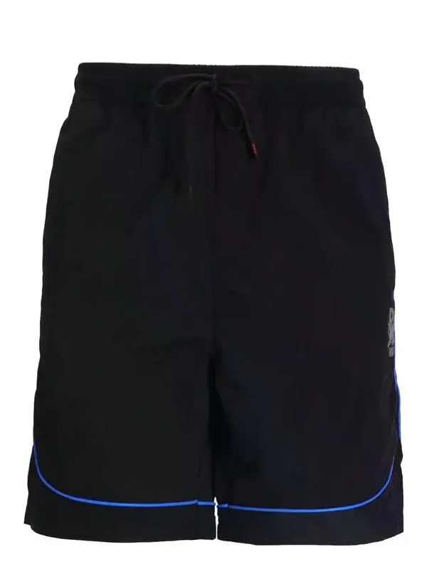 Hugo Boss X Racing Bulls Torchon-piping Track Shorts - Black