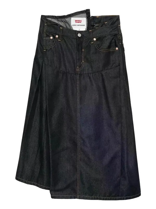 Junya Watanabe X Levi's Denim Skirt - Black
