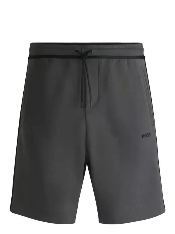 BOSS Drawstring Track Shorts - Grey
