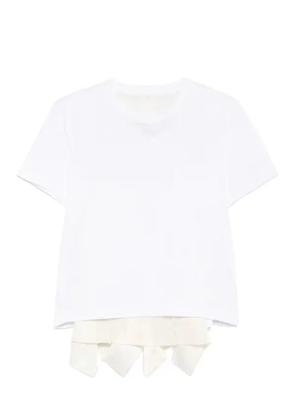 Sacai Layered T-shirt - White