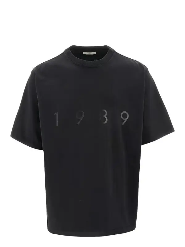 1989 STUDIO Logo-print T-shirt - Black