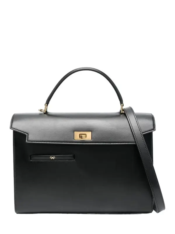 ANYA HINDMARCH Mortimer Handbag - Black