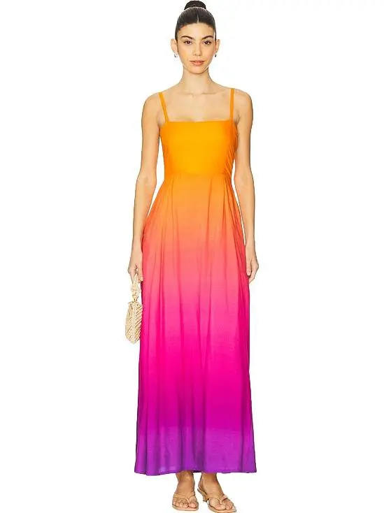 Beach Riot Rianne Dress - Coral Bay Sunset