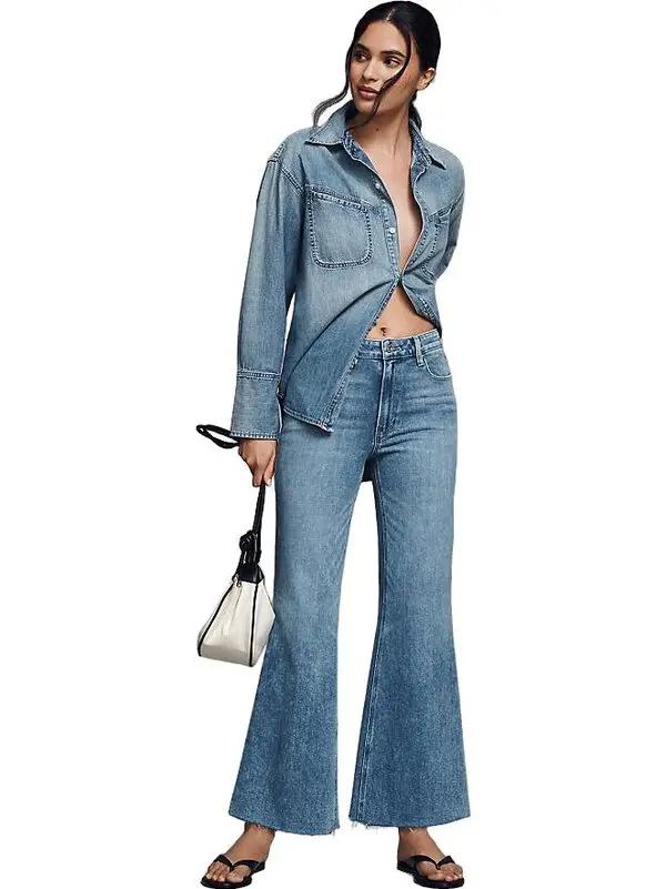 Paige Marlow Skimmer High-rise Flare Jeans - Bepop