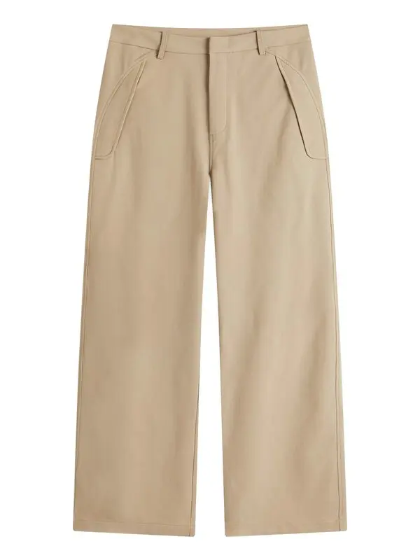 HIKING PATROL Lightweight Soft Shell Trousers - Light Beige