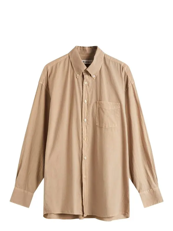 Our Legacy Borrowed Button Down Shirt - Pink Voile