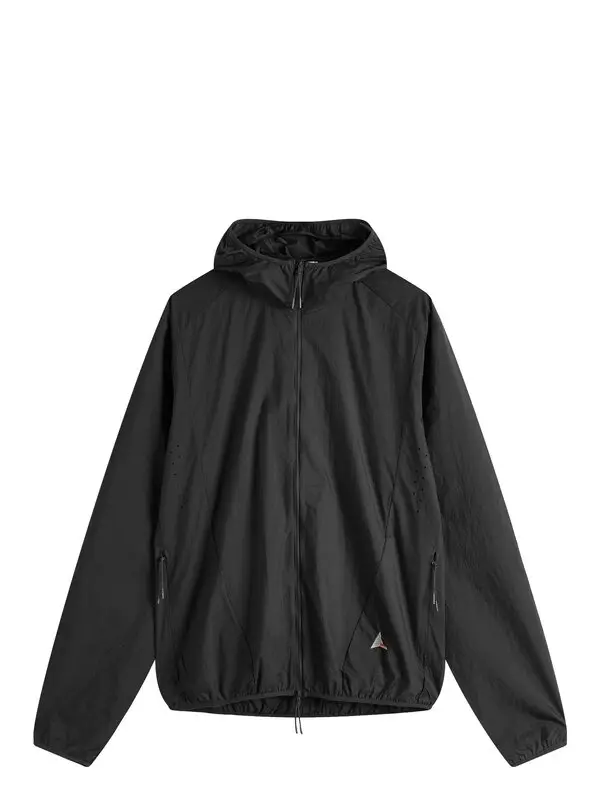ROA Packable Windbreaker Jacket - Black