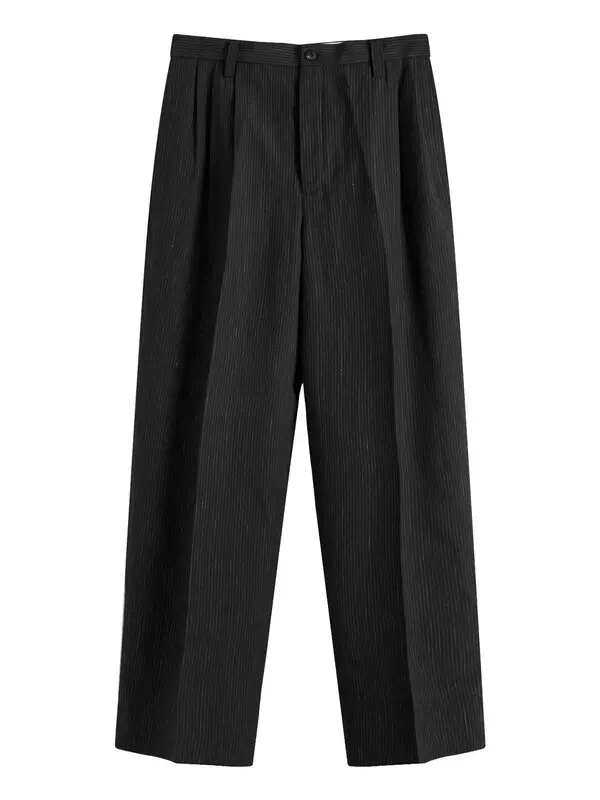 Visvim Russo Relaxed Tailored Trousers - Black