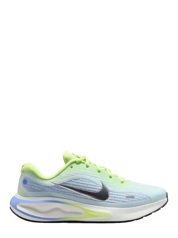 Nike Journey Run Metallic Silver Sneakers - Light Lemon Twist/glacier Blue/royal Pulse