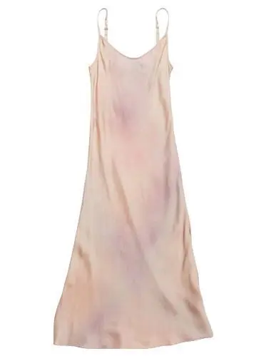 Acne Studios Silk Sling Dress - Multi Pink