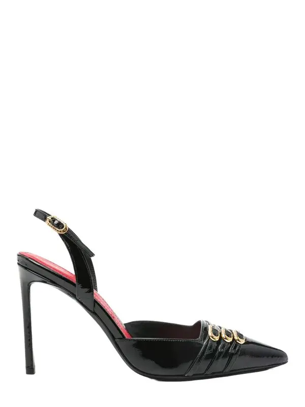 GINISSIMA 100mm Gina Pumps - Black