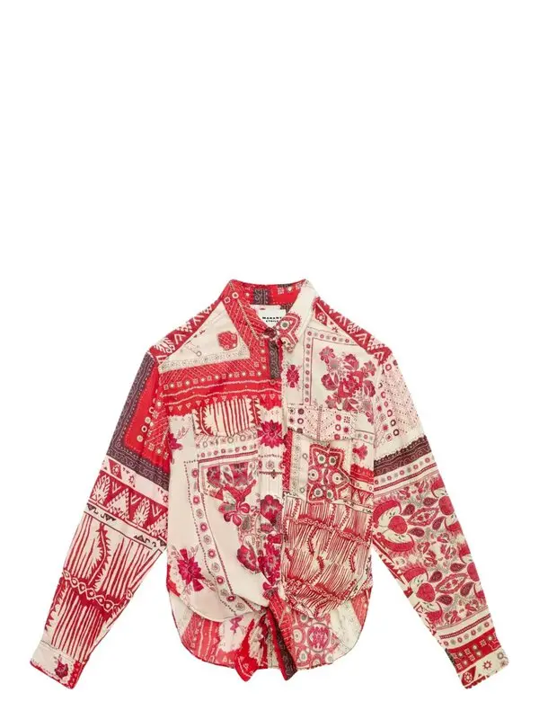 MARANT ETOILE Nathy Shirt - Red