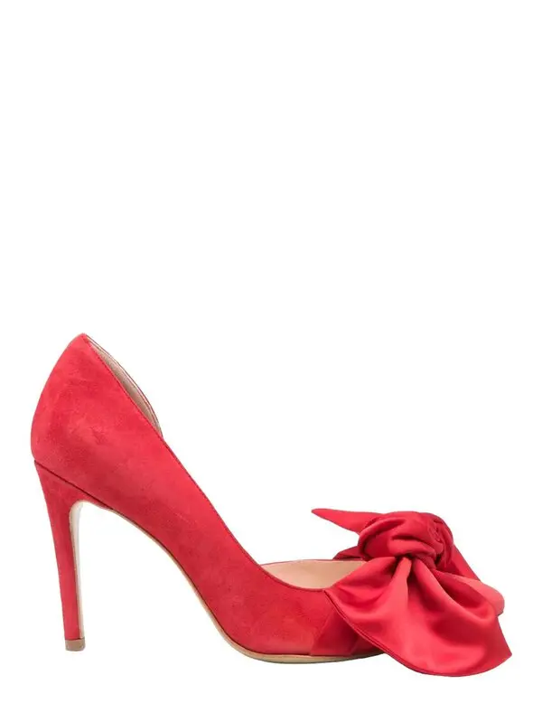 GINISSIMA 95mm Samantha Pumps - Red