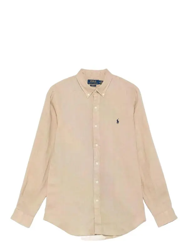 Polo Ralph Lauren Linen Shirt - Neutrals