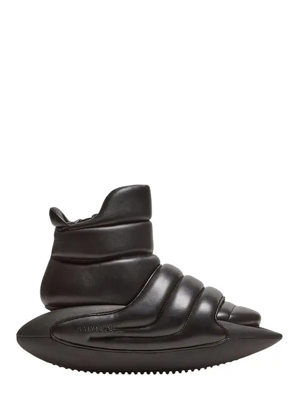 Balmain B-it High-top Mules - Black