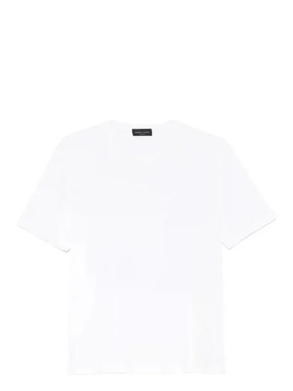 ROBERTO COLLINA Cotton T-shirt - White