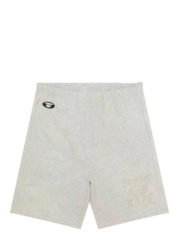 AAPE BY *A BATHING APE® Logo-patch Shorts - Grey