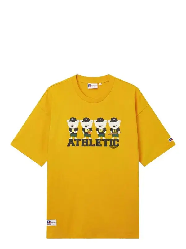CHOCOOLATE Graphic Print T-shirt - Yellow