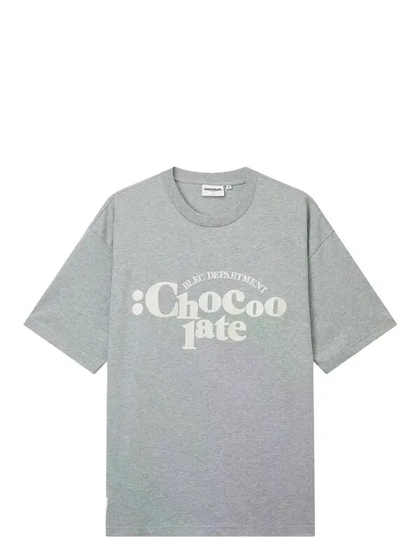 CHOCOOLATE Logo-print T-shirt - Grey