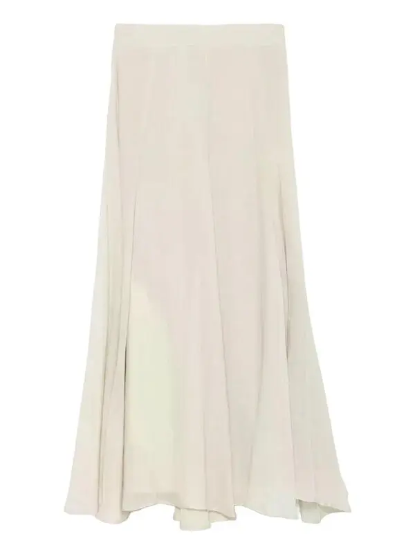 Lorena Antoniazzi Ramie Maxi Skirt - Neutrals
