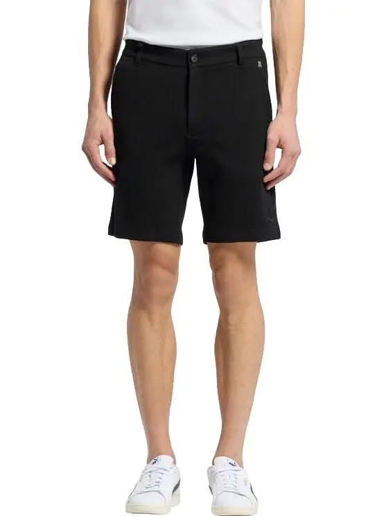 Psycho Bunny Shiro Knit Honeycomb Shorts - Black