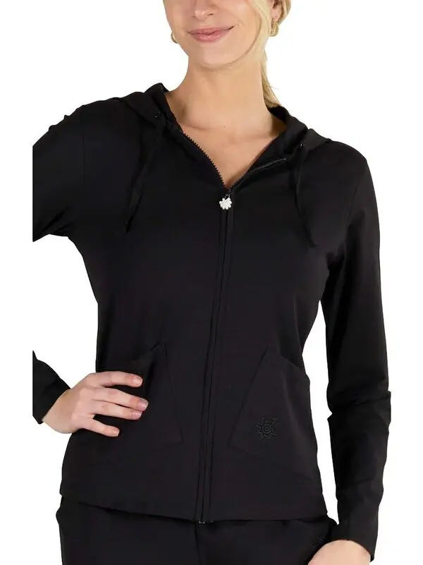 UV SKINZ Everyday Hooded Jacket - Black