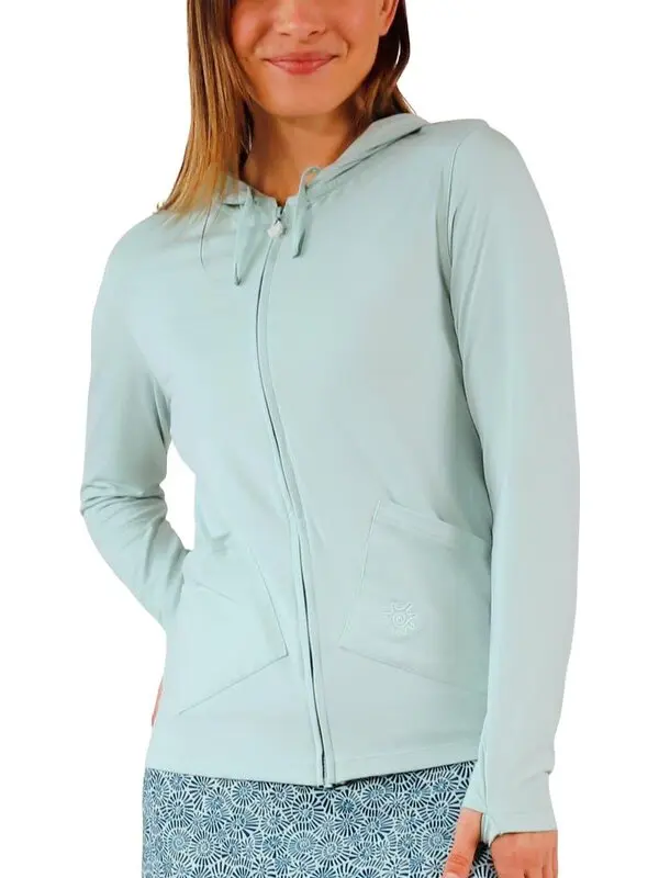 UV SKINZ Everyday Hooded Jacket - Dewdrop
