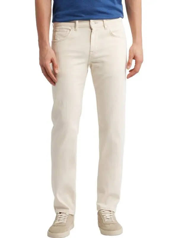 7 For All Mankind Slimmy Slim Fit Jeans - Left Hand Natural