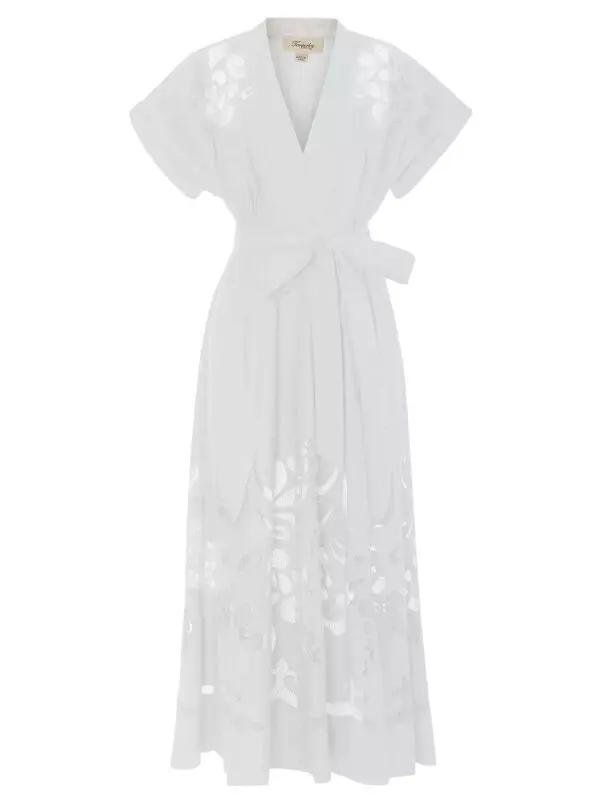 TEMPERLEY LONDON Nelle Dress - White