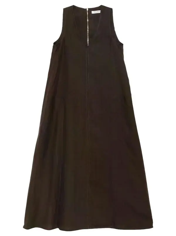 Max Mara Simeone Midi Dress - Brown