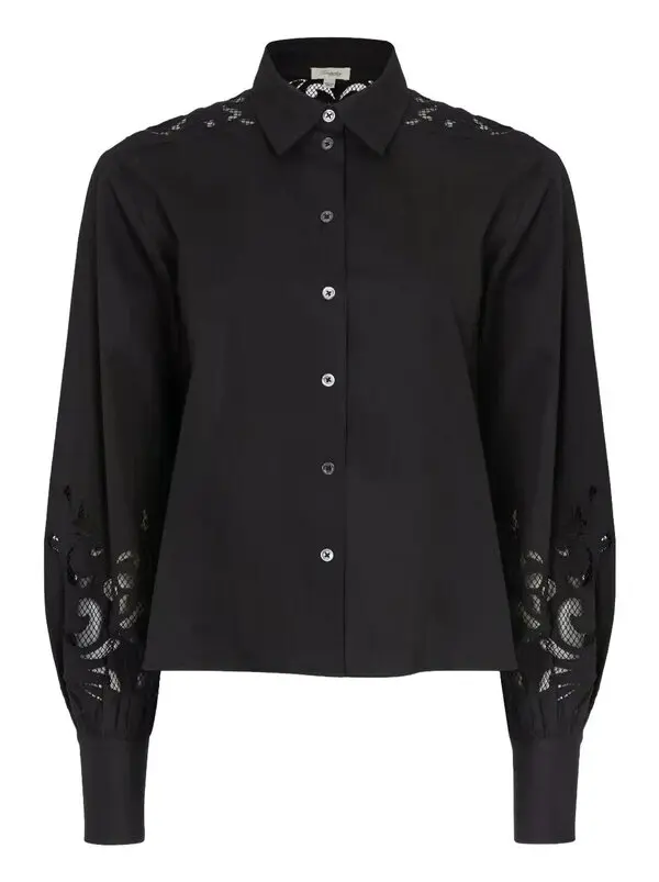 TEMPERLEY LONDON Nelle Shirt - Black