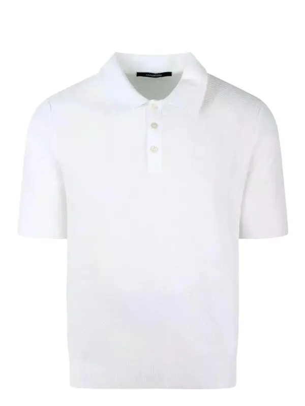 Tagliatore Frat Polo Shirt - White