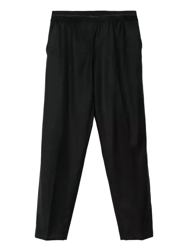 Helmut Lang Tapered-leg Trousers - Black