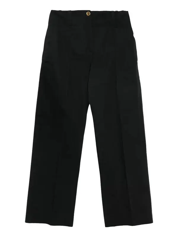 Patou Large Belted Trousers - Black