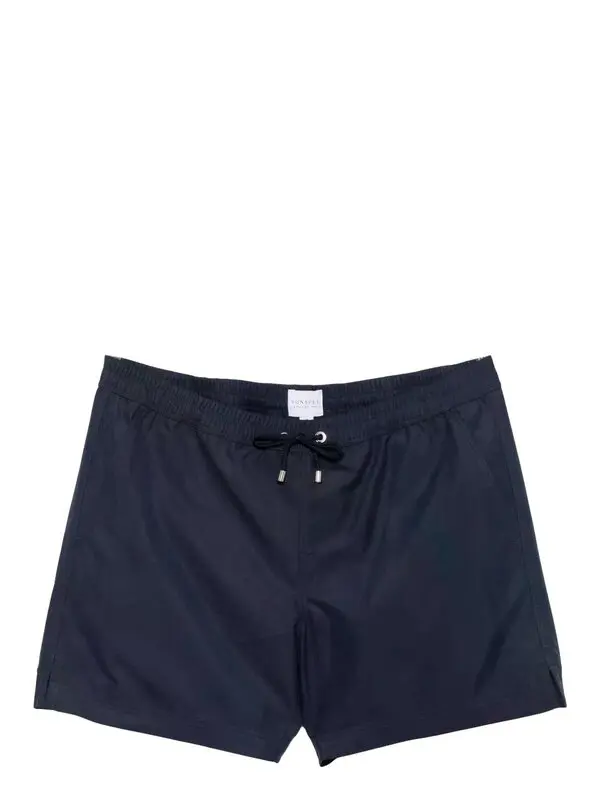 Sunspel Drawstring Swim Shorts - Blue